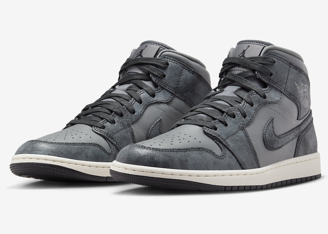 【2/9】Air Jordan 1 Mid SE WMNS “Smoke Grey” FJ3448-001 | Sneaker GPS